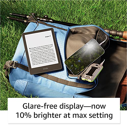 Kindle Paperwhite (8 GB) – Now with a 6.8" display and adjustable warm light - Without Lockscreen Ads - Black