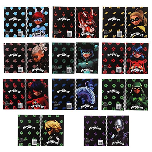 ZAG STORE - Miraculous Ladybug - Super Heroes Notebook Hawk Moth A4