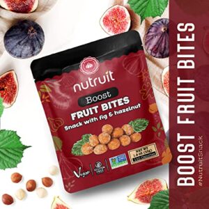 Nutruit Fig Ball Snack (Pack of 20), Smyrna Figs, Vegan, Gluten Free, Non GMO, Plant Based, High Fiber, 1.1 oz Premium Packs