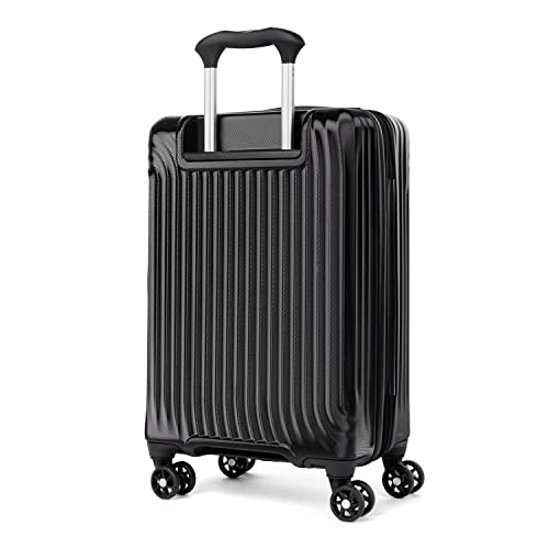 Travelpro Maxlite Air Hardside Expandable Luggage, 8 Spinner Wheels, Lightweight Hard Shell Polycarbonate, Black, Carry-On 21-Inch