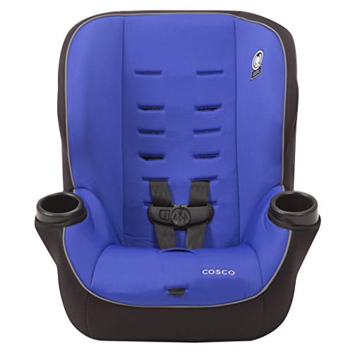 Cosco Onlook 2-in-1 Convertible Car Seat, Rear-Facing 5-40 pounds and Forward-Facing 22-40 pounds and up to 43 inches, Vibrant Blue