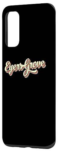 Galaxy S20 Eyers Grove TShirt Retro Art Baseball Font Vintage Case