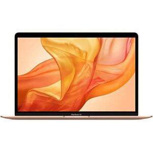 2020 apple macbook air with 1.1ghz dual-core intel core i3 (13 inch, 8gb ram, 128gb) gold (renewed)