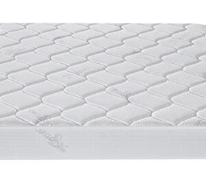 King Size Mattress - 10 Inch Cool Memory Foam & Spring Hybrid Mattress with Breathable Cover - Comfort Tight Top - Rolled in a Box - Oliver & Smith