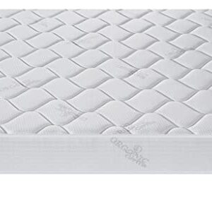 King Size Mattress - 10 Inch Cool Memory Foam & Spring Hybrid Mattress with Breathable Cover - Comfort Tight Top - Rolled in a Box - Oliver & Smith