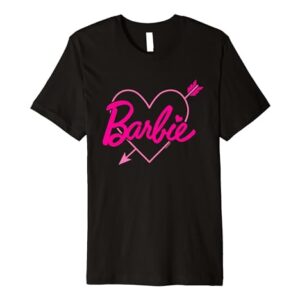 Barbie - Cupid Heart Logo Premium T-Shirt