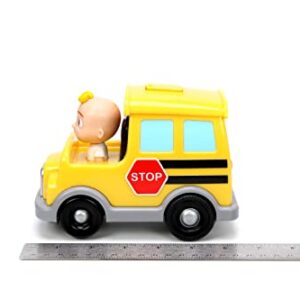 Jada Toys Cocomelon 7.5" School Bus RC Remote Control Car, Toys for Kids