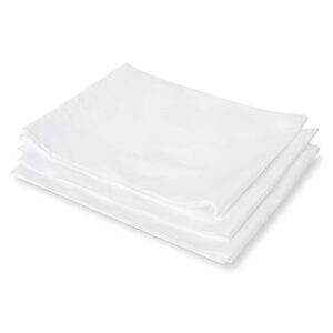 Plasticplace 18 Gallon Clear Recycling Trash Bags │ 1.2 Mil Garbage Can Liners │ 26"x16"x27’’ (200 Count)