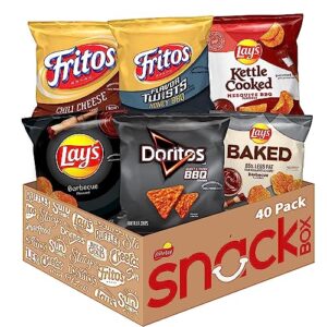 frito-lay backyard bbq mix variety pack, 40 pack​