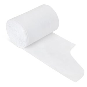 Plasticplace 13 Gallon Trash Bags 0.7 Mil │ Value Line White Garbage Can Liners │ 23.5"x28 (180 Count)