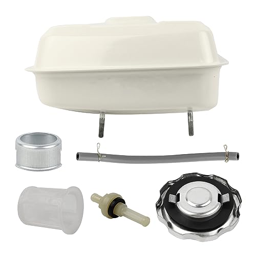 Wai Danie 17510-ZE1-030ZA Fuel Tank Gas Tank Compatible with Honda GX140 GX160 GX200 5.5 HP 6.5 HP Engine Water Pump Pressure Washer with Petcock Gas Cap Filter