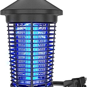 Bug Zapper Outdoor Indoor, Zechuan Electric Mosquito Zapper, Electronic Mosquito Killer Lantern, Waterproof Fly Trap Insect Killer for Home Backyard Patio Garden Camp Site