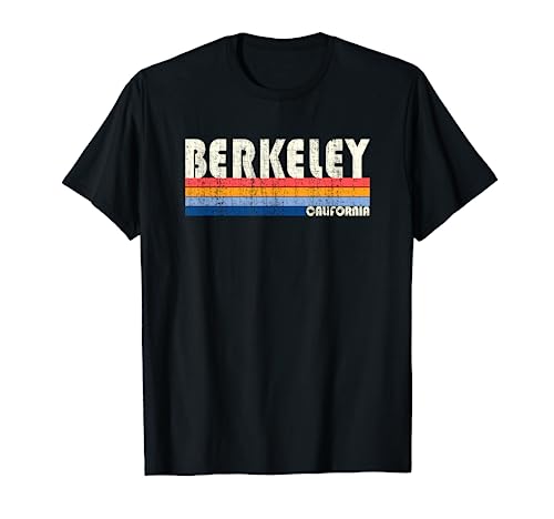 Retro Vintage 70s 80s Style Berkeley, CA T-Shirt