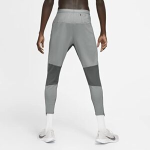 Nike Men's Phenom Elite Knit Running Pants (Light Smoke Grey/Smoke Grey, Large)