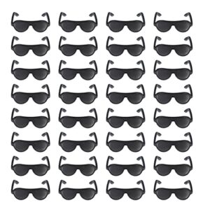 toyandona 80pcs doll sunglasses, miniature sunglasses mini doll costume accessories for dollhouse crafts