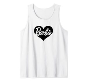 barbie logo heart tank top