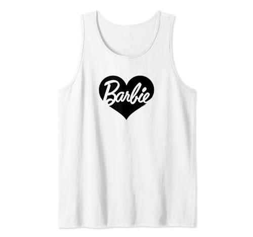 Barbie Logo Heart Tank Top