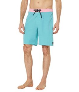 rip curl mirage core 20" boardshorts aqua 32