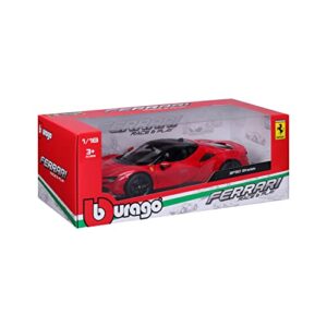 Bburago 1:18 R&P SF90 Stradale, Red