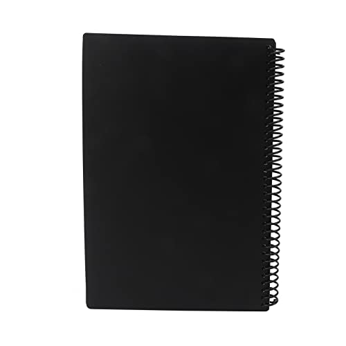 Zerodis Smart Reusable Notebook, A5 Erasable Waterproof PVC 7 Different Pages Wear Resistant Notepad Portable Erasable Journal Spiral Notepad for School Stationery