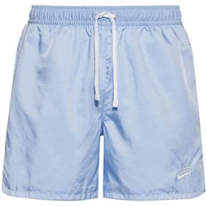 nike sportswear sport essentials woven lined flow shorts mens, light marine/white, xx-large