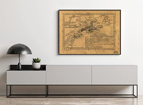 1751 Map| Mapa de una parte de la America Septentrional| Manuscript Maps, Manuscript|N