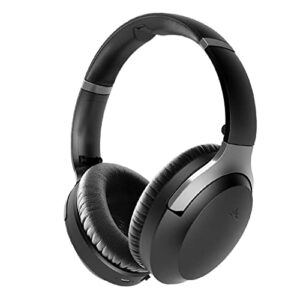 avantree aria me s - bluetooth headphones with left/right ear tunable audio listening profile, ideal for seniors & hard of hearing with low latency & aptx hd