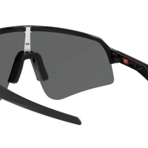 Oakley Men's OO9465 Sutro Lite Sweep Rectangular Sunglasses, Matte Black/Prizm Black, 39 mm