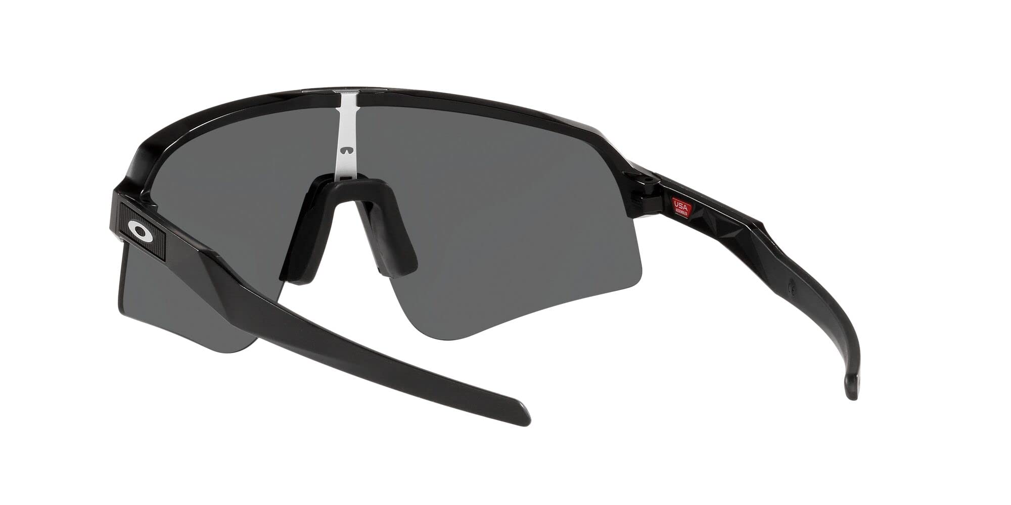 Oakley Men's OO9465 Sutro Lite Sweep Rectangular Sunglasses, Matte Black/Prizm Black, 39 mm