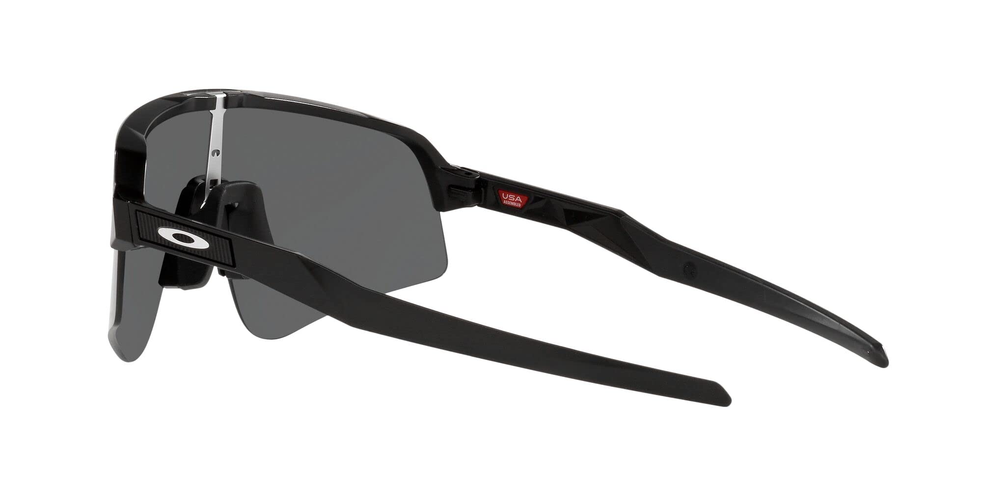 Oakley Men's OO9465 Sutro Lite Sweep Rectangular Sunglasses, Matte Black/Prizm Black, 39 mm