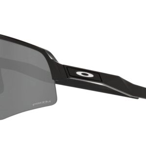 Oakley Men's OO9465 Sutro Lite Sweep Rectangular Sunglasses, Matte Black/Prizm Black, 39 mm