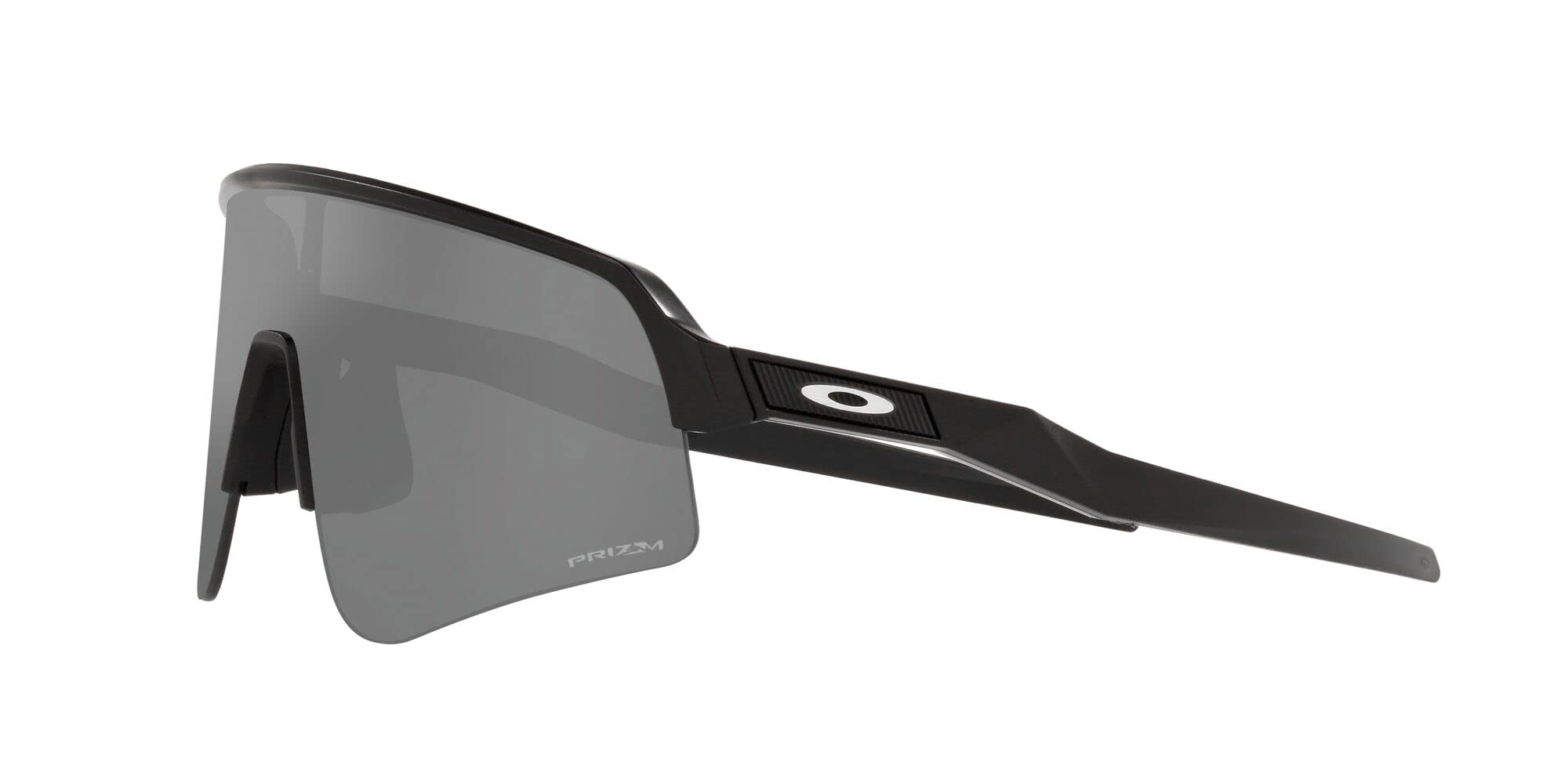 Oakley Men's OO9465 Sutro Lite Sweep Rectangular Sunglasses, Matte Black/Prizm Black, 39 mm