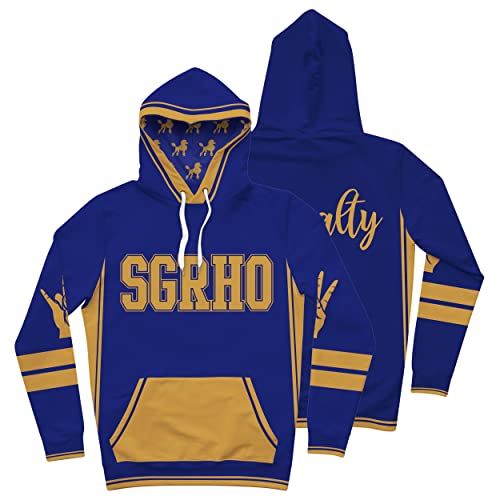 Bad Bananas BBGreek Sigma Gamma Rho Sorority Paraphernalia - SGRHO - Pullover Hooded Sweatshirt (Hoodie) - Official Vendor - Greek Letters Greek-Letters 2X-Large