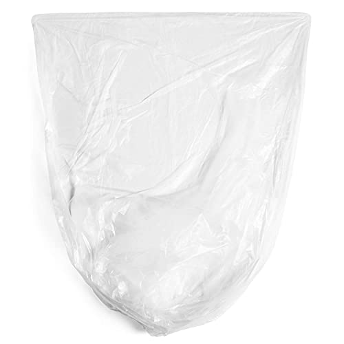 Aluf Plastics 26 Gallon 16 Micron Equivalent Slim Jim Trash Bags - 29" x 44" - Pack of 250 - For Home, Kitchen, Bathroom, & Office