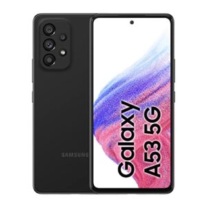 samsung galaxy a53 5g dual a536e 256gb 8gb ram factory unlocked (gsm only | no cdma - not compatible with verizon/sprint) - black