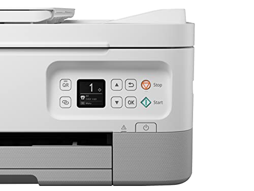 Canon PIXMA TR7020a All-in-One Wireless Color Inkjet Printer, with Duplex Printing, Mobile Printing, and Auto Document Feeder, White