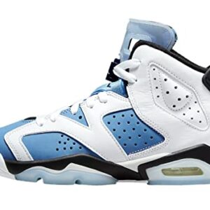 Jordan Boy's Air Jordan 6 Retro (Big Kid) University Blue/White/Black/College Navy 4 Big Kid M