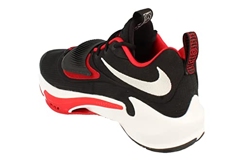 Nike mens Zoom Freak 3 Basketball Trainers Da0694 Shoes, Black/White-university Red, 12