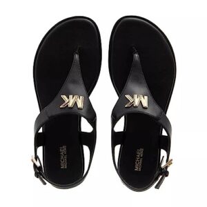 Michael Kors Jilly Flat Sandal Black 8 M