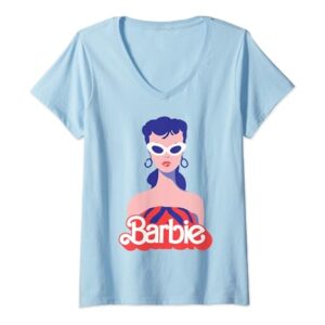 Barbie - Vintage Barbie V-Neck T-Shirt