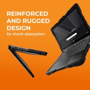 Gumdrop DropTech Case Fits Acer Chromebook Spin 511/R753T (2-in-1). Designed for K-12 Students, Teachers and Classrooms-Drop Tested, Rugged, Shockproof Bumpers for Reliable Device Protection – Black