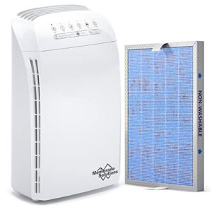 msa3 air purifier with one extra original msa3 replacement filter