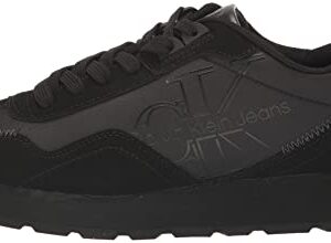 Calvin Klein Men's Eden Sneaker, Black 001, 9