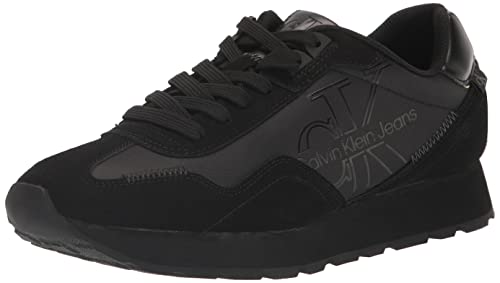 Calvin Klein Men's Eden Sneaker, Black 001, 9