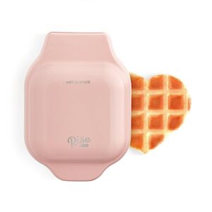 dash rise heart mini waffle maker (rise