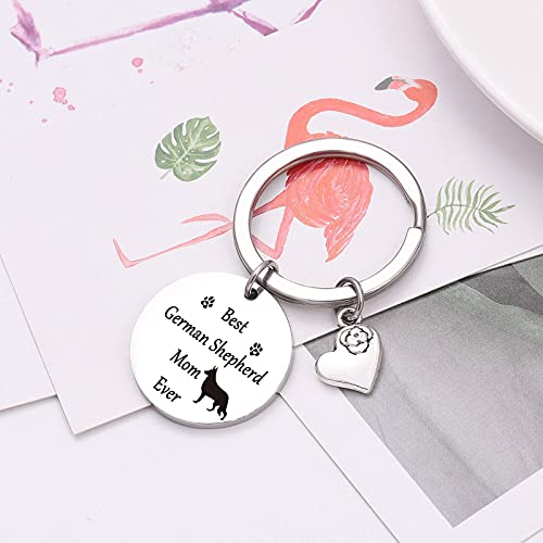 TzrNhm Blossom German Shepherd Jewelry German Shepherd lover Gift German shepherd owner German Shepherd Mom Gift German Shepherd Mom Jewelry Dog Mom Jewelry German Shepherd Mom Keychain