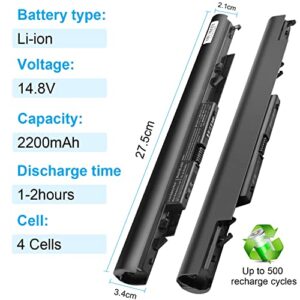 JC03 JC04 Laptop Battery for HP 919681-221 919682-121 919682-421 919682-831 919700-850 919701-850, HP 246 G6 250 G6 255 G6, 15-BS000 15-BW000 17-BS000 Pavilion 17z Series HSTNN-LB7V [14.8V 33Wh]