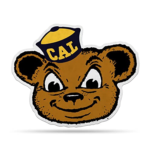 Rico Industries NCAA Cal Berkeley Golden Bears Mascot Shape Cut Pennant - Home and Living Room Décor - Soft Felt EZ to Hang