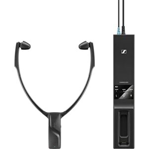 sennheiser rs 5200 - digital wireless headphones for tv listening - black