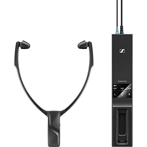 Sennheiser RS 5200 - Digital Wireless Headphones for TV Listening - Black